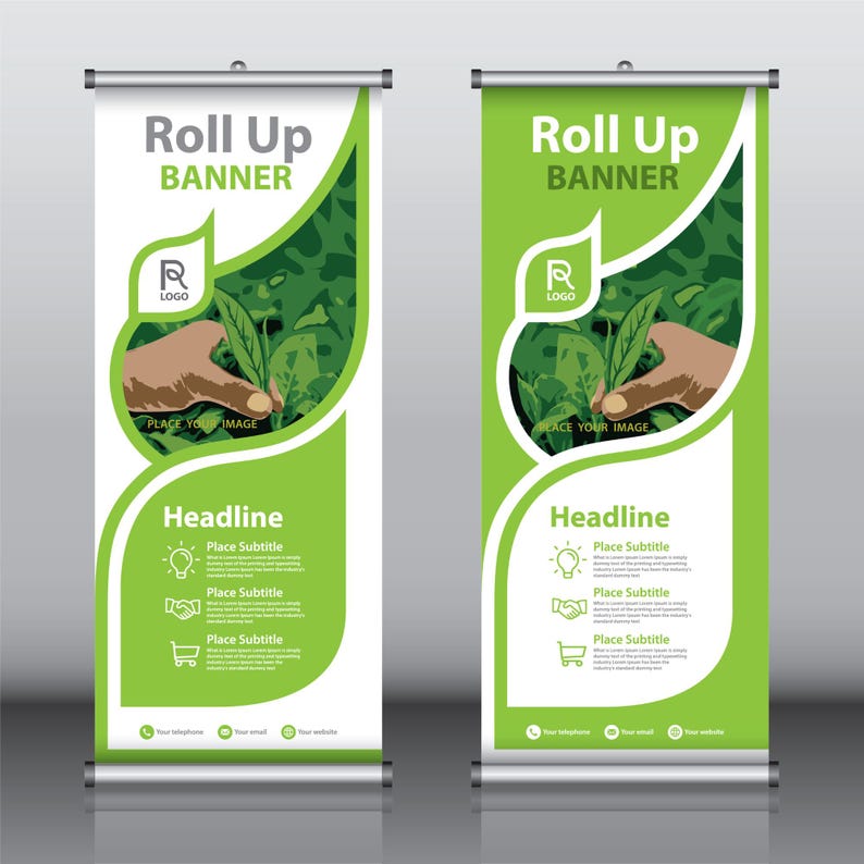 Custom Roller Banner- Pull up Banner for Events, Pop up Stand, Business ...