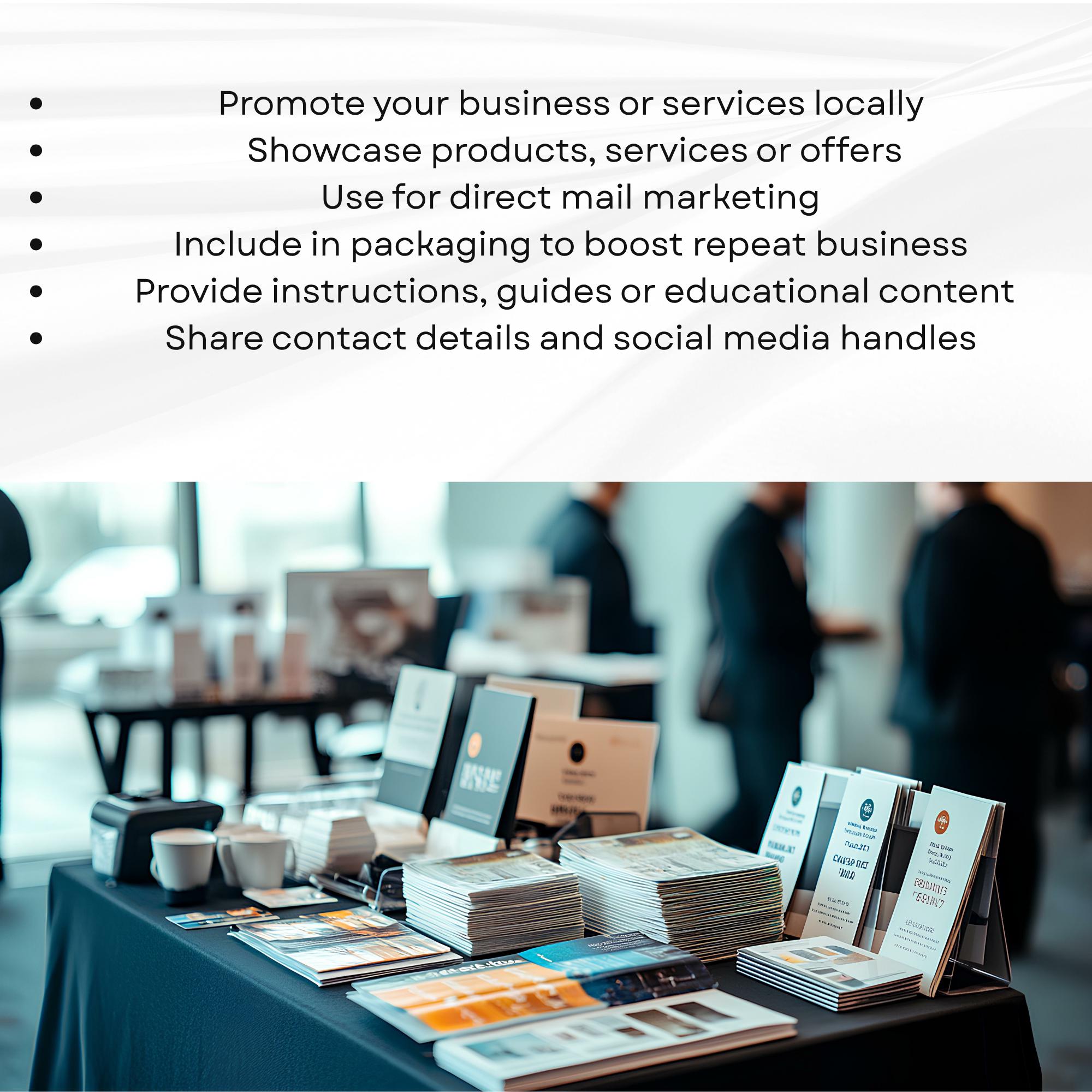 Custom A5 Leaflets – Full Colour Flyers for Small Business Marketing | Double or Single Sided ...