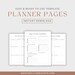 Weekly Meal Planner Printable: Editable Family Kitchen Organizer (PDF ...