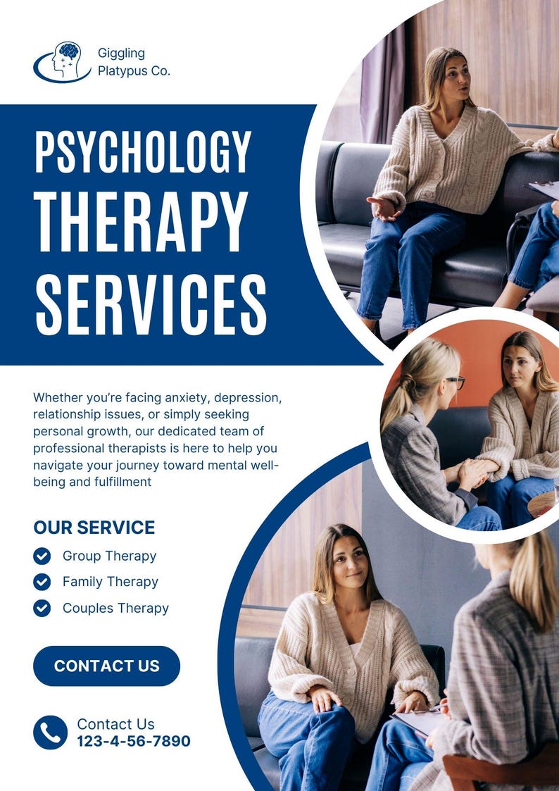 Editable Counseling Intake Form: Therapist Client Template (canva PDF ...