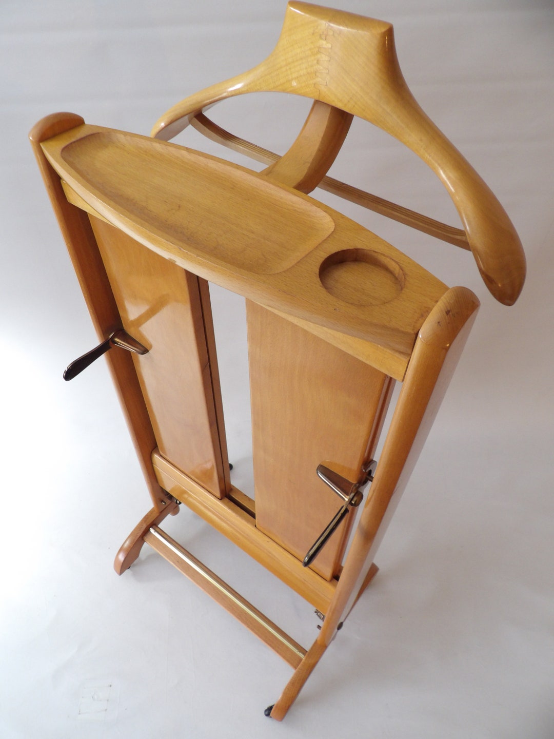 1950s Vintage Italian Valet Butler Clothes Stand Fratelli Reguitti Ico ...