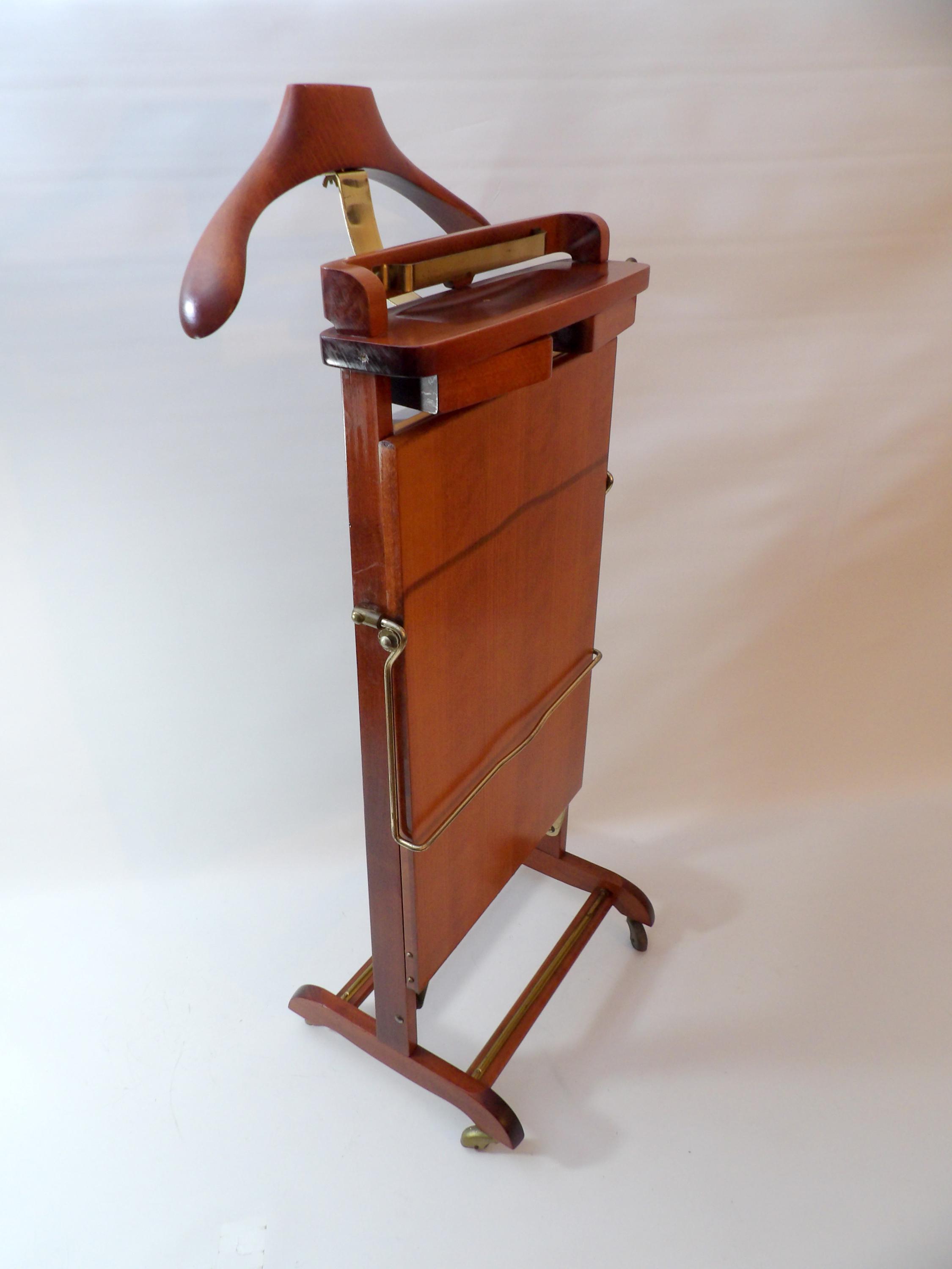 1950s Vintage Italian Valet Butler Clothes Stand Fratelli Reguitti Ico ...