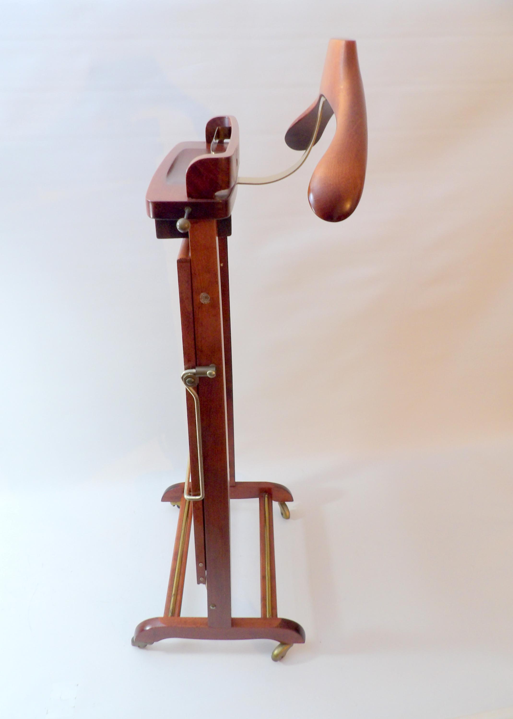 1950s Vintage Italian Valet Butler Clothes Stand Fratelli Reguitti Ico ...