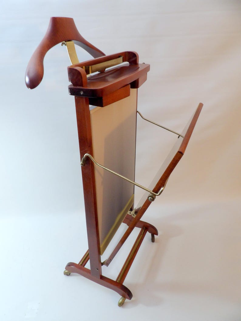 1950s Vintage Italian Valet Butler Clothes Stand Fratelli Reguitti Ico ...