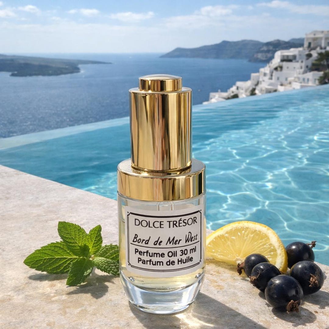 Bord De Mer West: Aquatic Citrus Perfume Oil, Fresh Unisex Scent, 30ml ...