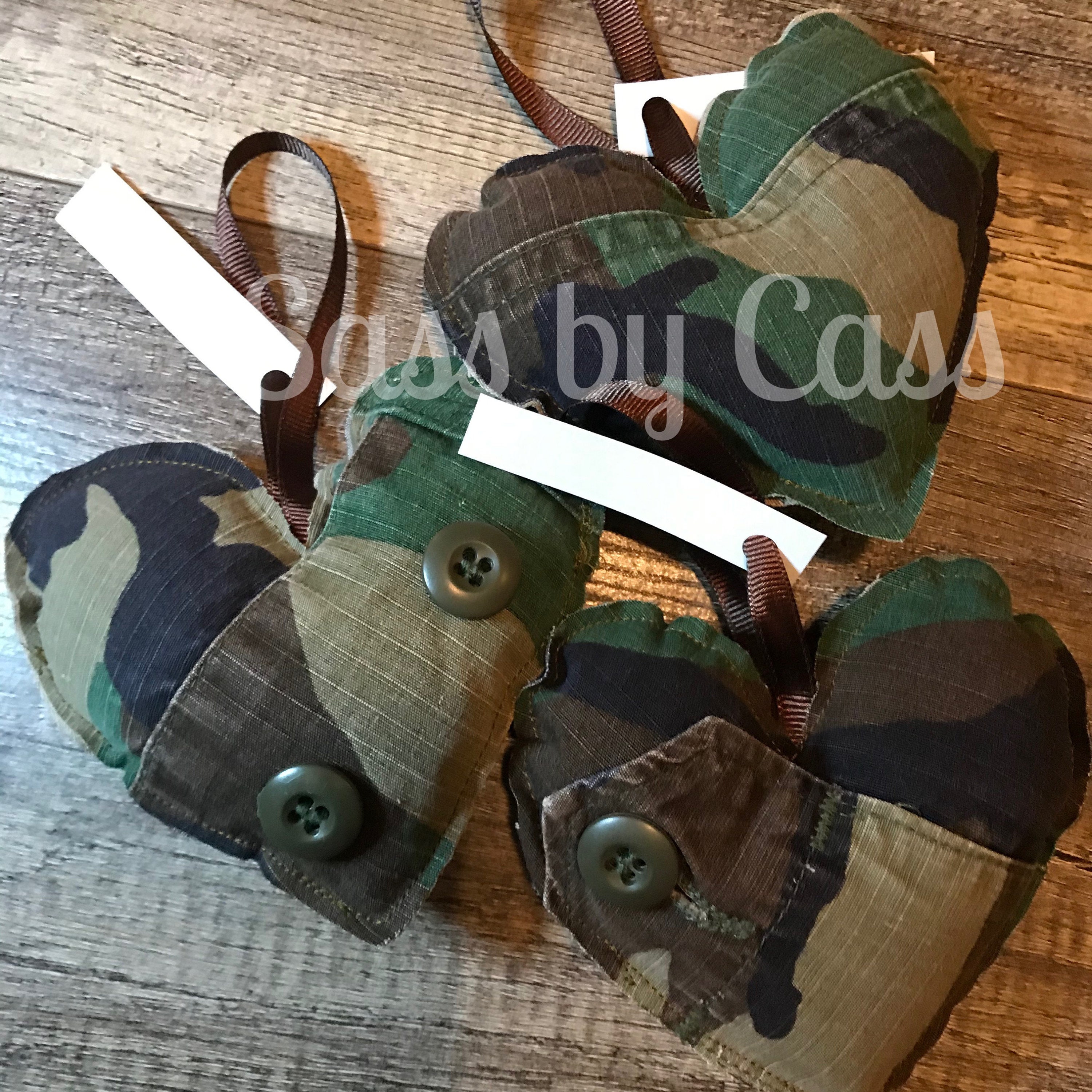 6 Custom Made Memory Heart Ornaments - Etsy