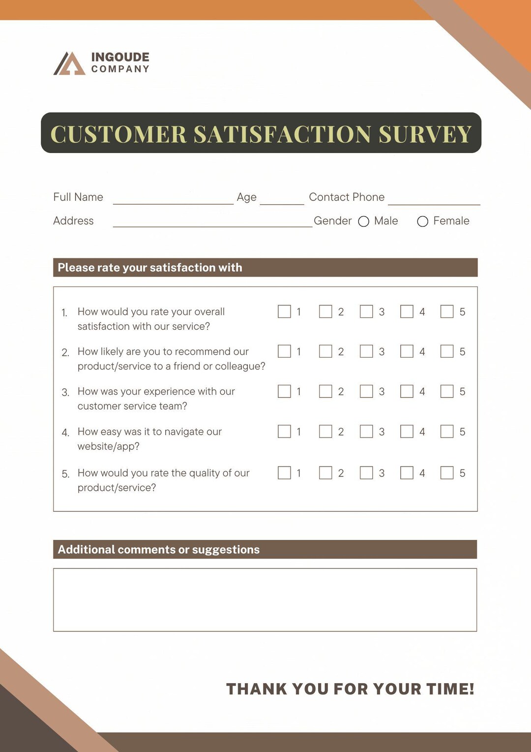 Streamlined Intake Form for Efficient Data Collection and Simple Form ...