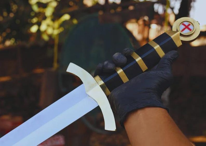 Authentic Handcrafted Templar Sword Historical Crusader Sword Custom ...