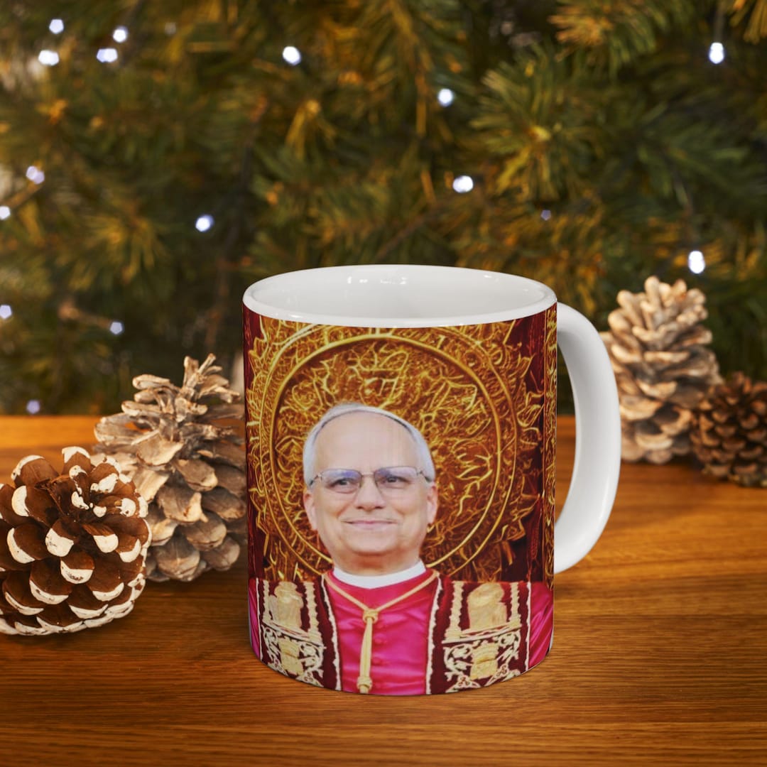 Pope Leo XIV Ceramic Coffee Mug, Religious Catholic Gift - Etsy