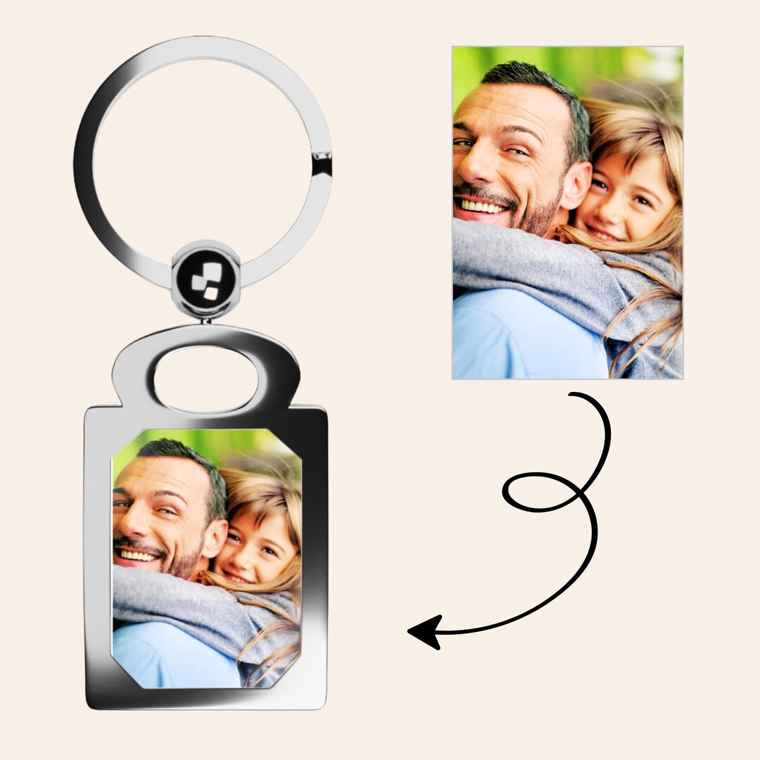Personalized Father-daughter Keychain for Dad | Dad Daughter Keychain ...