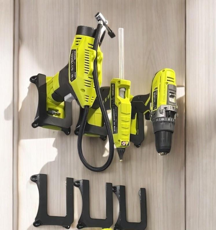 Ryobi Tool Holder Wall Mount / Drill Mount / Impact Driver / Tool ...
