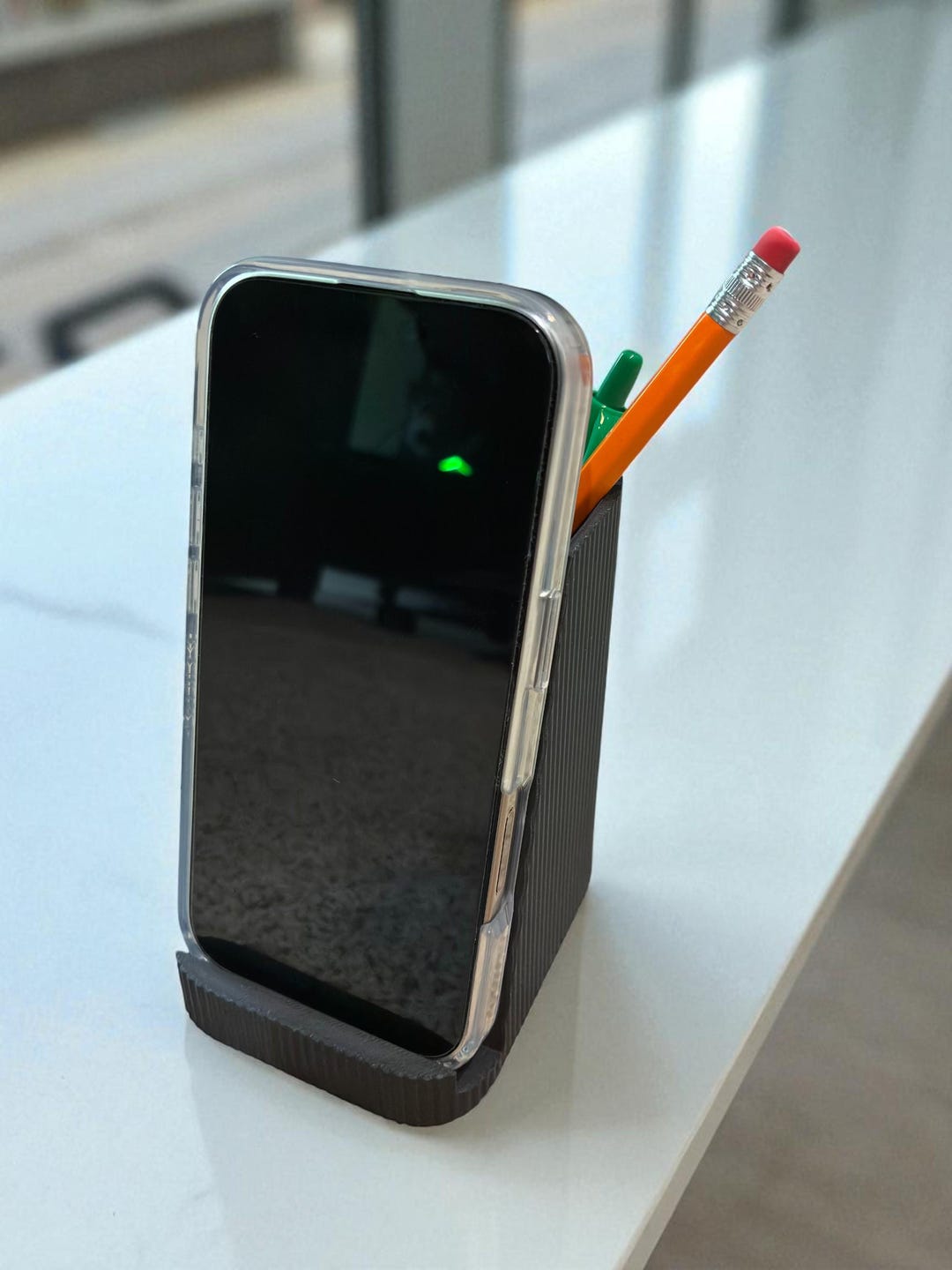 Phone Stand + Pen Holder / Phone Stand / Pen Holder / Desk Organizer ...
