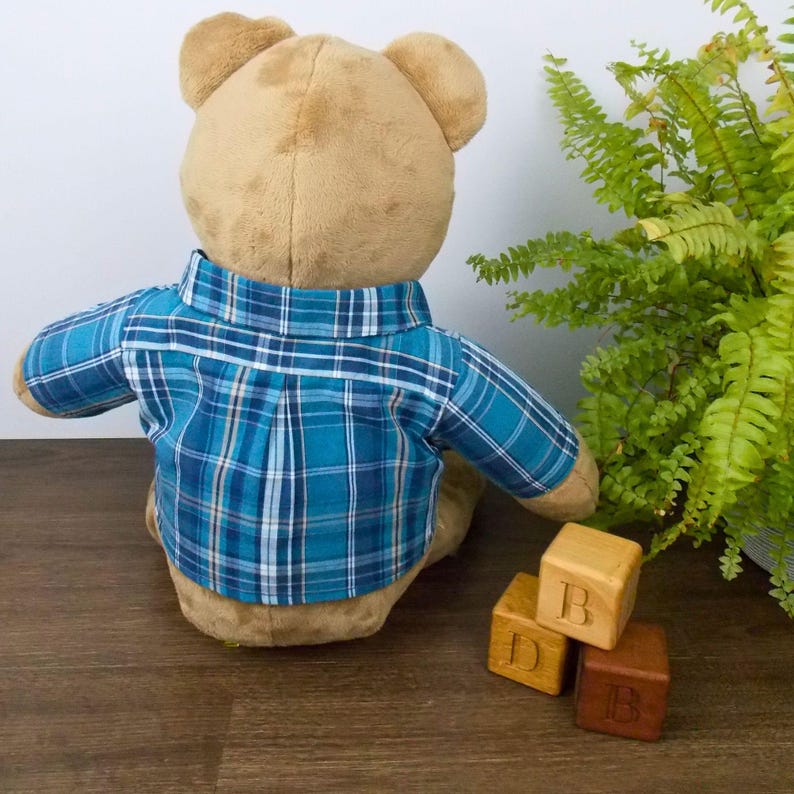 Teddy Bear Shirt PDF Sewing Pattern & Tutorial (fits Simplicity A2115 ...