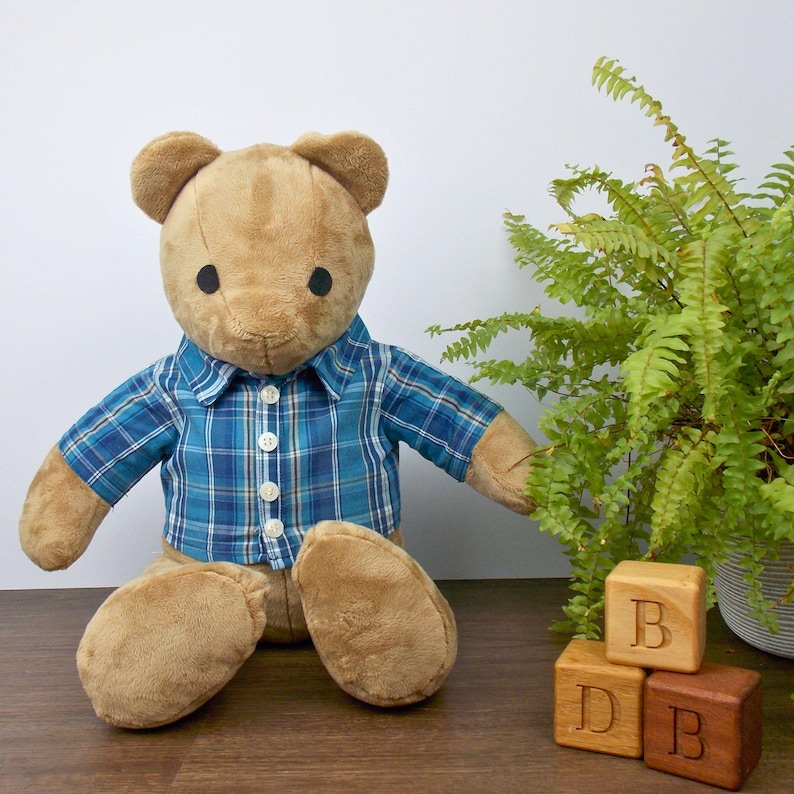 Teddy Bear Shirt PDF Sewing Pattern & Tutorial (fits Simplicity A2115 ...
