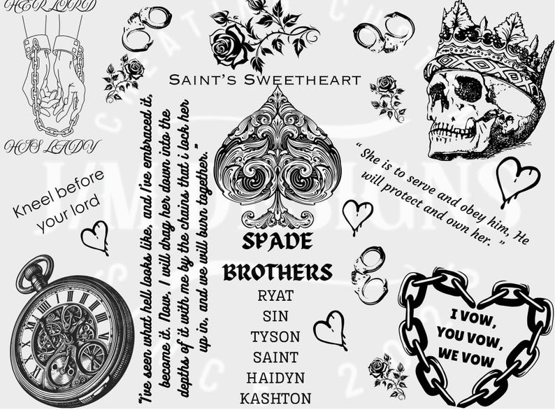 LORDS Book Series SVG - Etsy