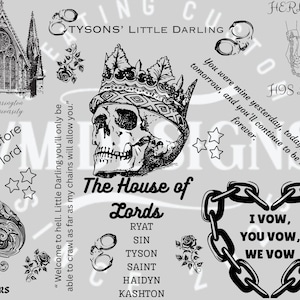 LORDS Book Series SVG - Etsy