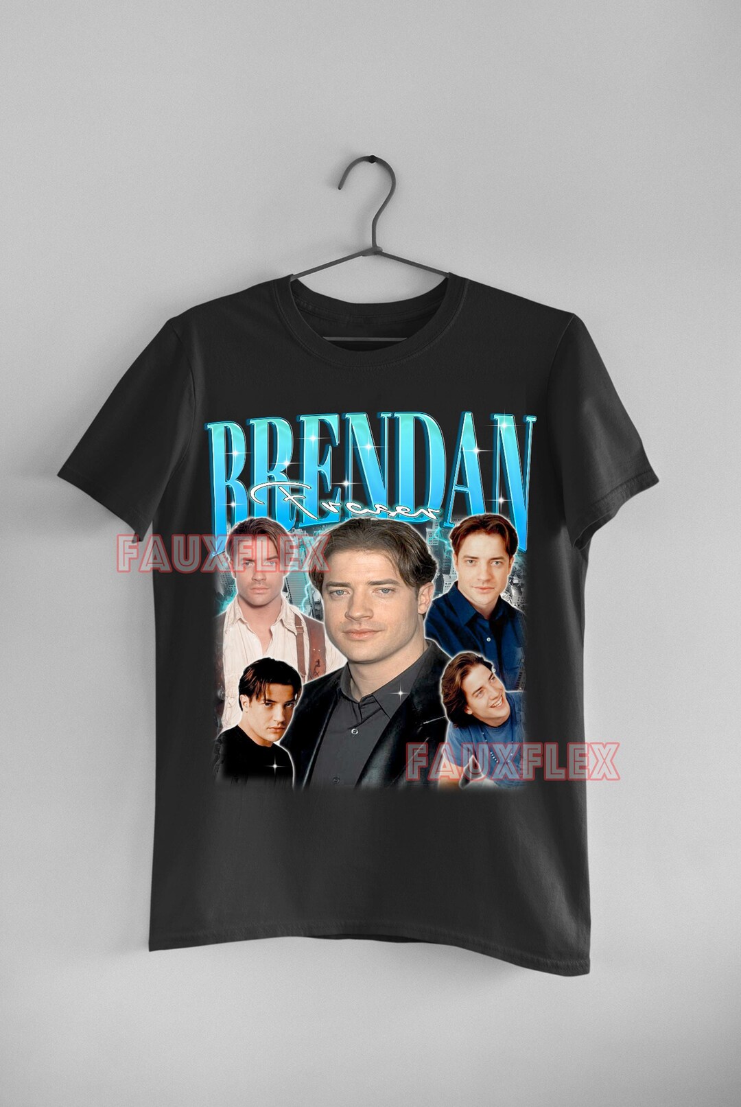BRENDAN FRASER Shirt, Brendan Fraser Retro Tshirt, Brendan Fraser ...
