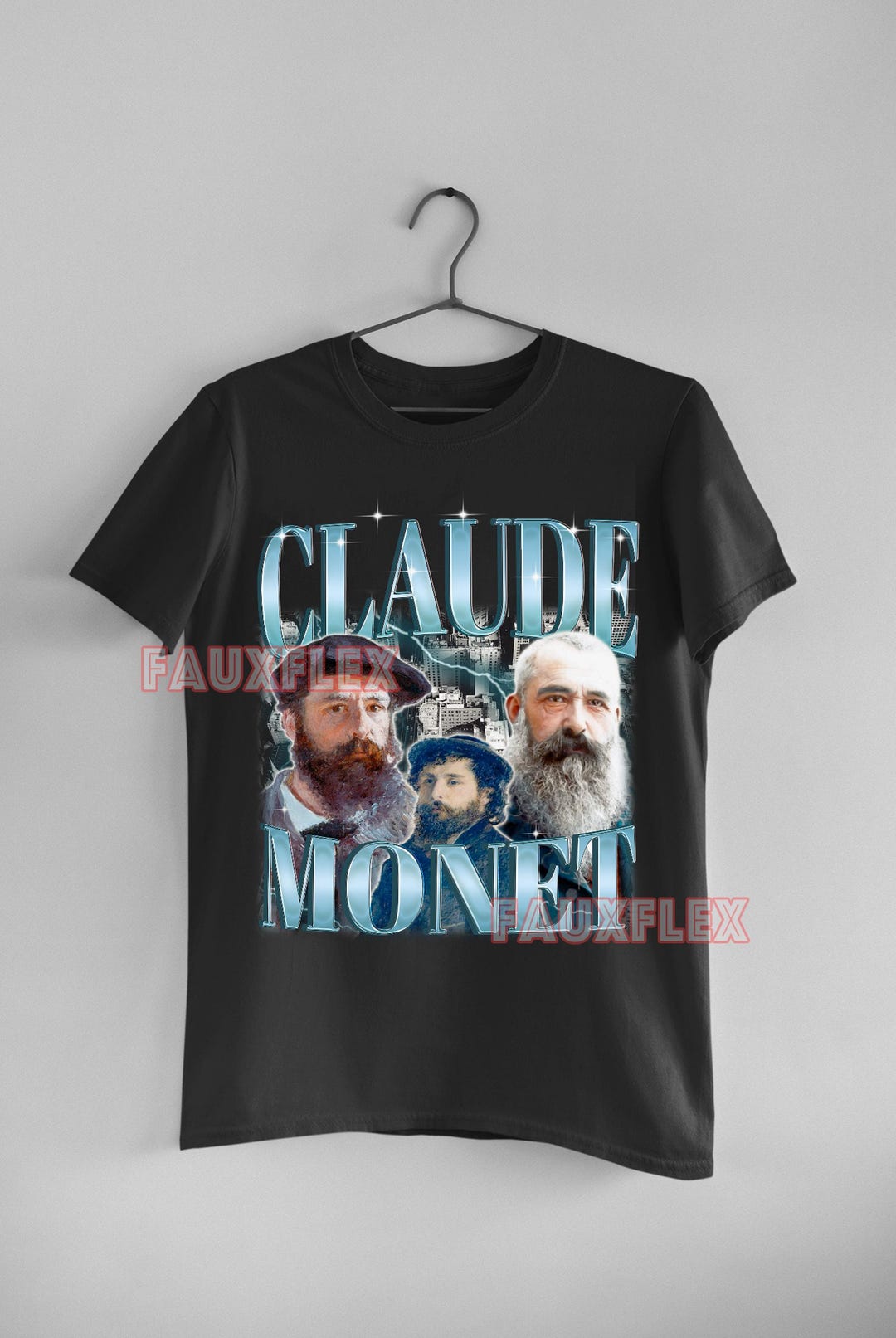 CLAUDE MONET Shirt, Claude Monet Retro Tshirt, Claude Monet Vintage Fan ...