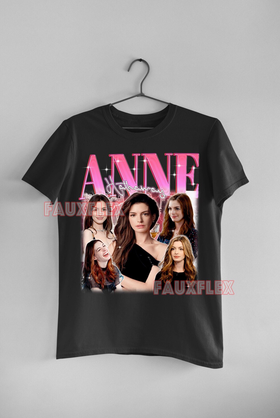 ANNE HATHAWAY Shirt, Anne Hathaway Retro Tshirt, Anne Hathaway Vintage ...