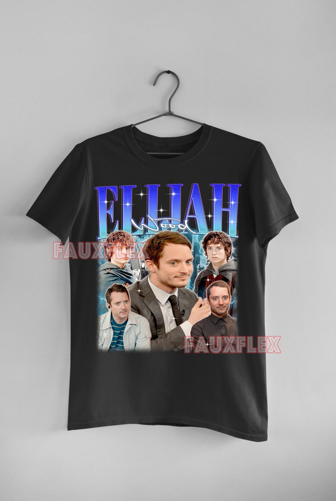 ELIJAH WOOD Shirt, Elijah Wood Retro Tshirt, Elijah Wood Vintage Fan ...