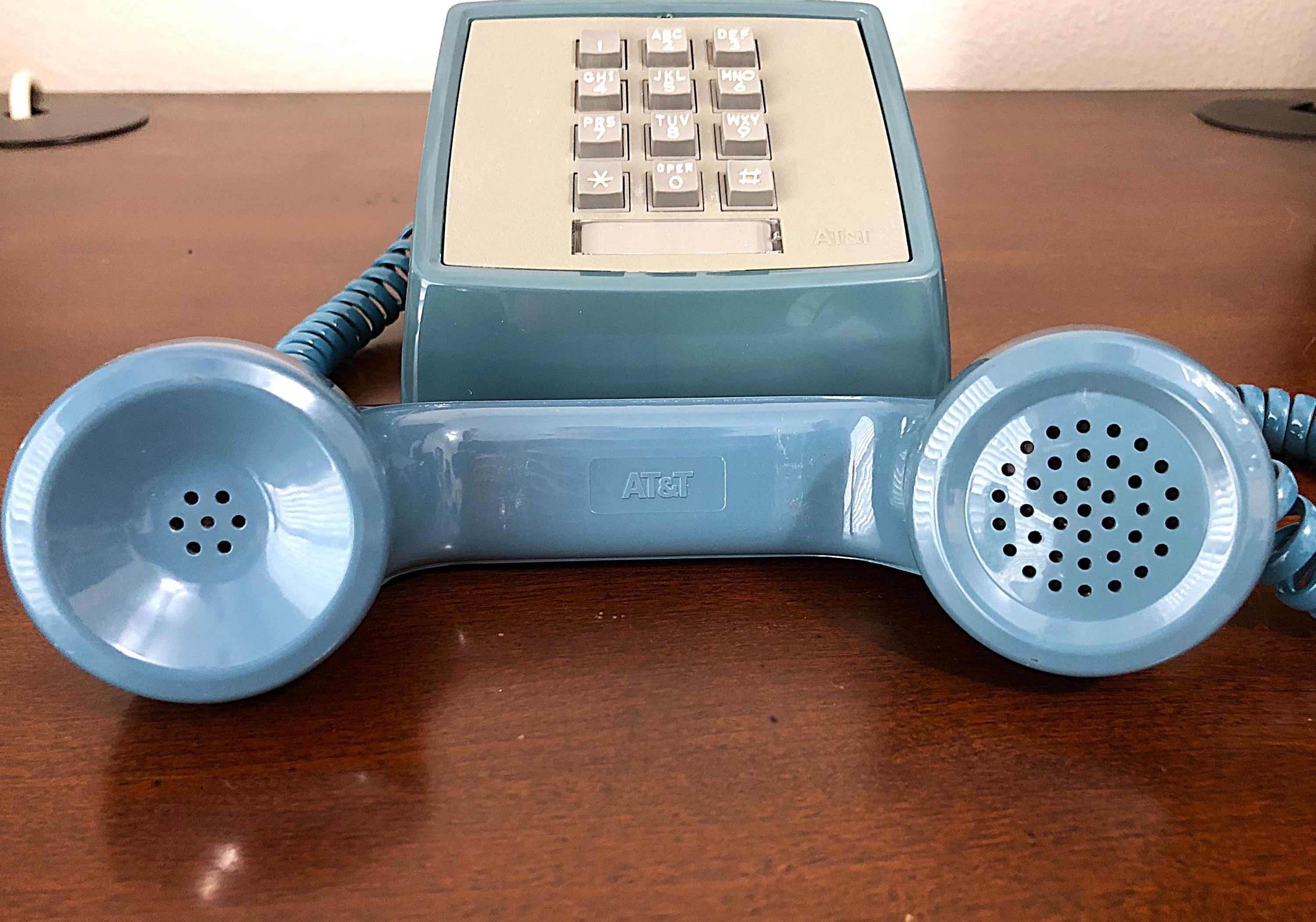Restored Model 2500 Mediterranean Blue Touchtone Desk Phone - Etsy