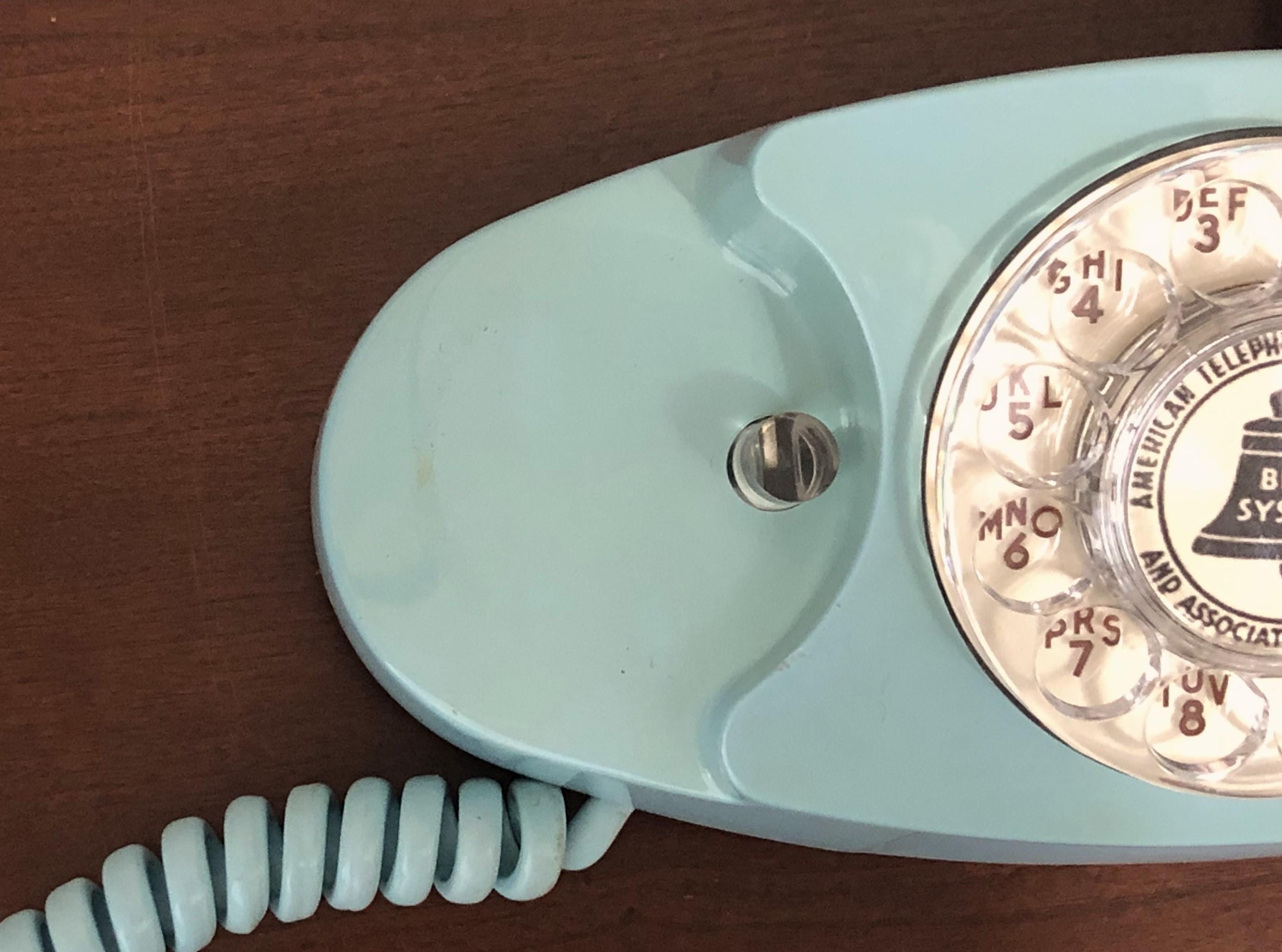 Restored Western Electric Aqua-blue (now Turquoise) Princess Tabletop ...
