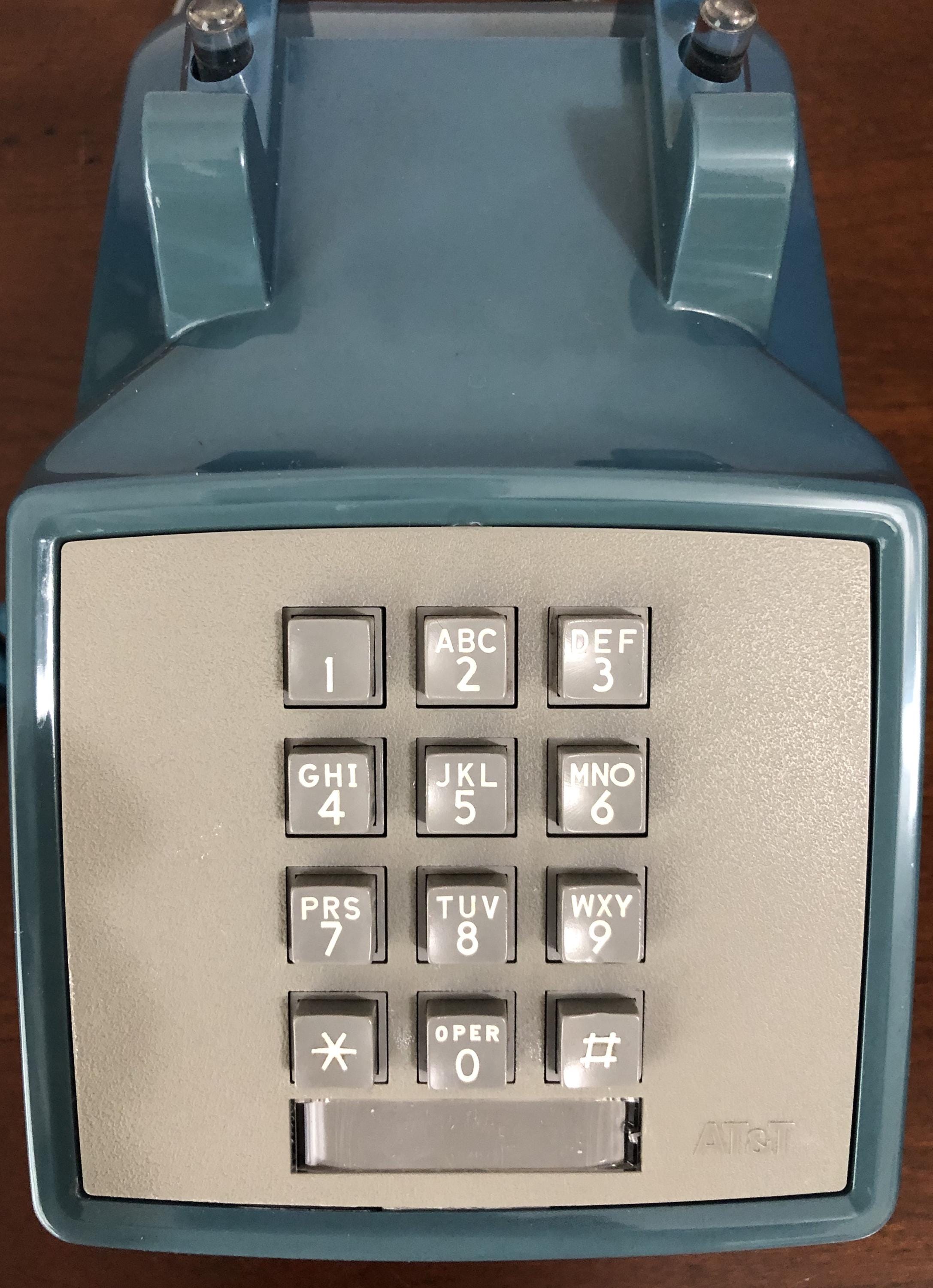 Restored Model 2500 Mediterranean Blue Touchtone Desk Phone - Etsy