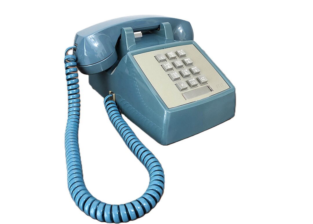 Restored Model 2500 Mediterranean Blue Touchtone Desk Phone - Etsy