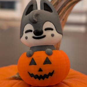 SKZOO Pumpkin | Halloween Jack-o'-lantern Fidget Clickers - Etsy