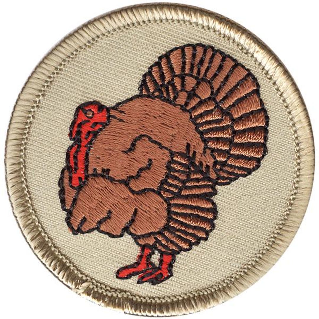 Turkey Patrol BSA Boy Scouts of America Embroidered Iron on Patch 41-K ...