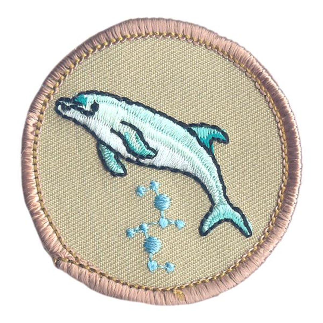 Dolphin Patrol BSA Boy Scouts of America Embroidered Iron on Patch 41-P ...