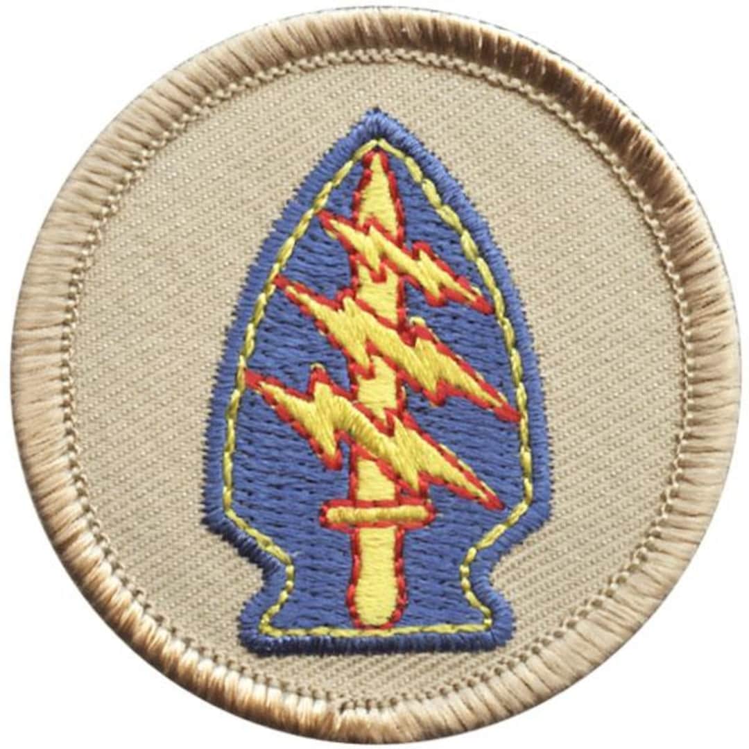 Special Forces Patrol BSA Boy Scouts of America Embroidered Iron on ...