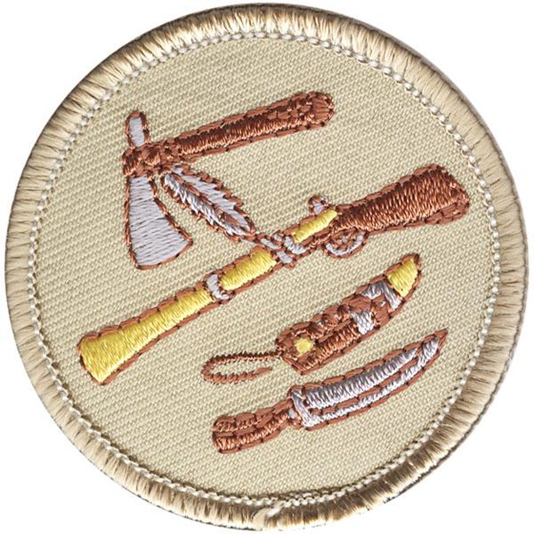 Frontier Weapons Patrol BSA Boy Scouts of America Embroidered Iron on ...