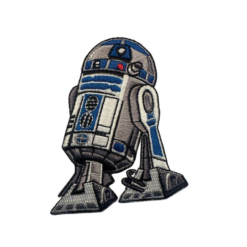 Star Wars Robot R2D2 Embroidered Iron on Patch - OFFICIAL 22-C - Etsy