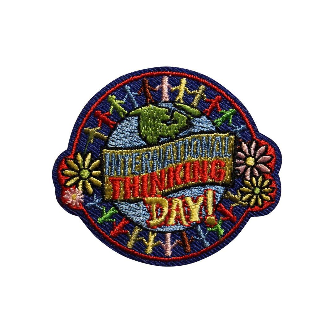 World Thinking Day Embroidered Iron on Patch Boys Girls 45-L - Etsy