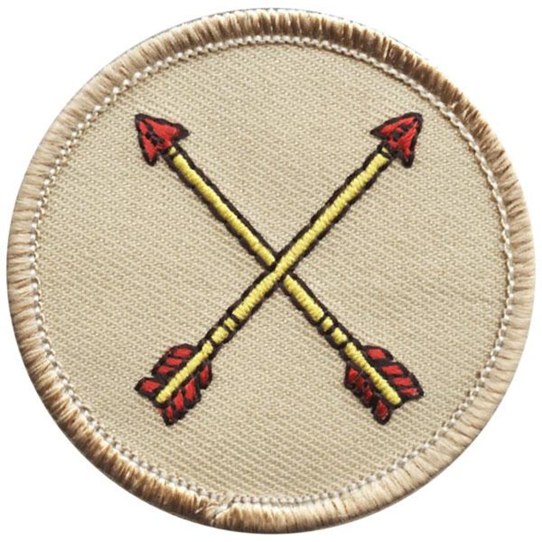 Crossed Arrows Patrol BSA Boy Scouts of America Embroidered Iron on ...