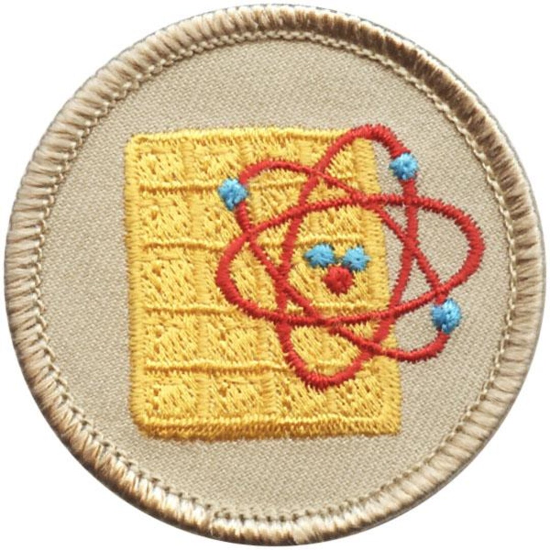 Atomic Waffle Patrol BSA Boy Scouts of America Embroidered Iron on ...
