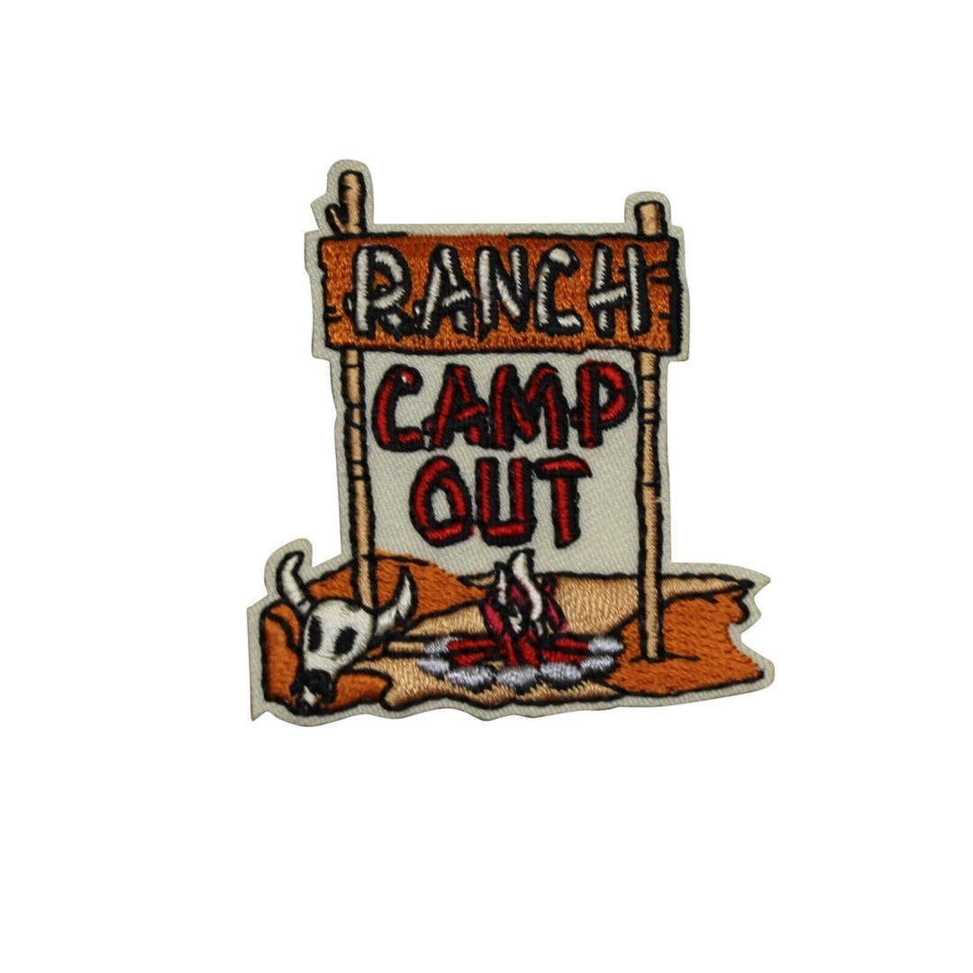 Ranch Camp Embroidered Iron on Patch - Camping Kids Fun 56-D - Etsy