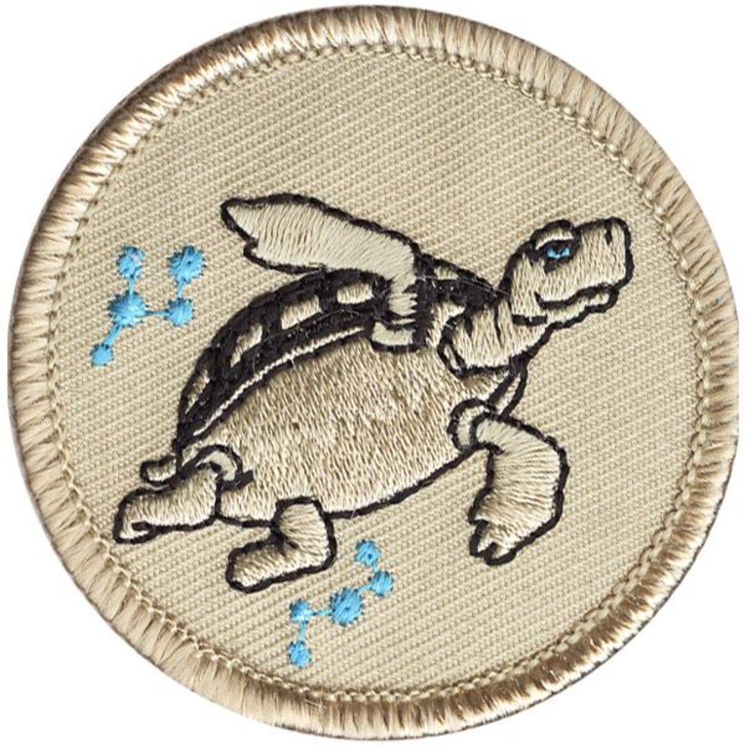 Sea Turtle Patrol BSA Boy Scouts of America Embroidered Iron on Patch ...