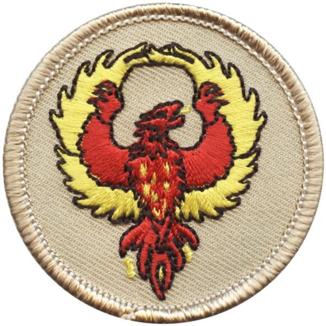 Phoenix Patrol BSA Boy Scouts of America Embroidered Iron on Patch 41-I ...