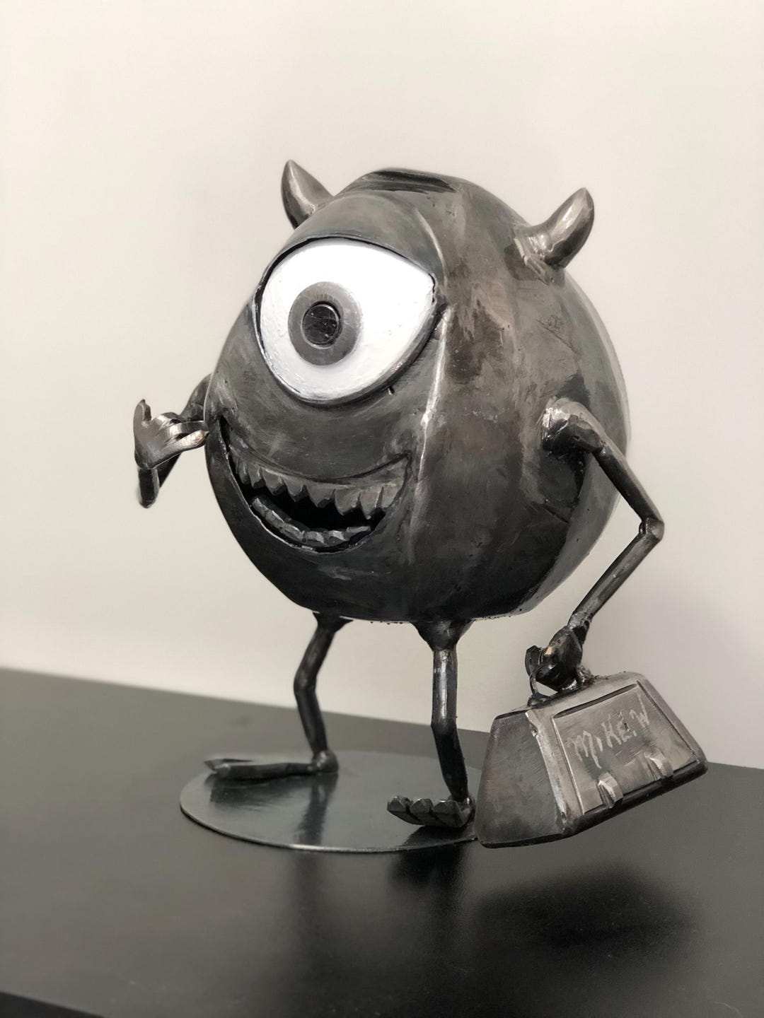 MIKE WAZOWSKI! Iconic Monsters Inc. Protagonist, Made Entirely of Metal ...
