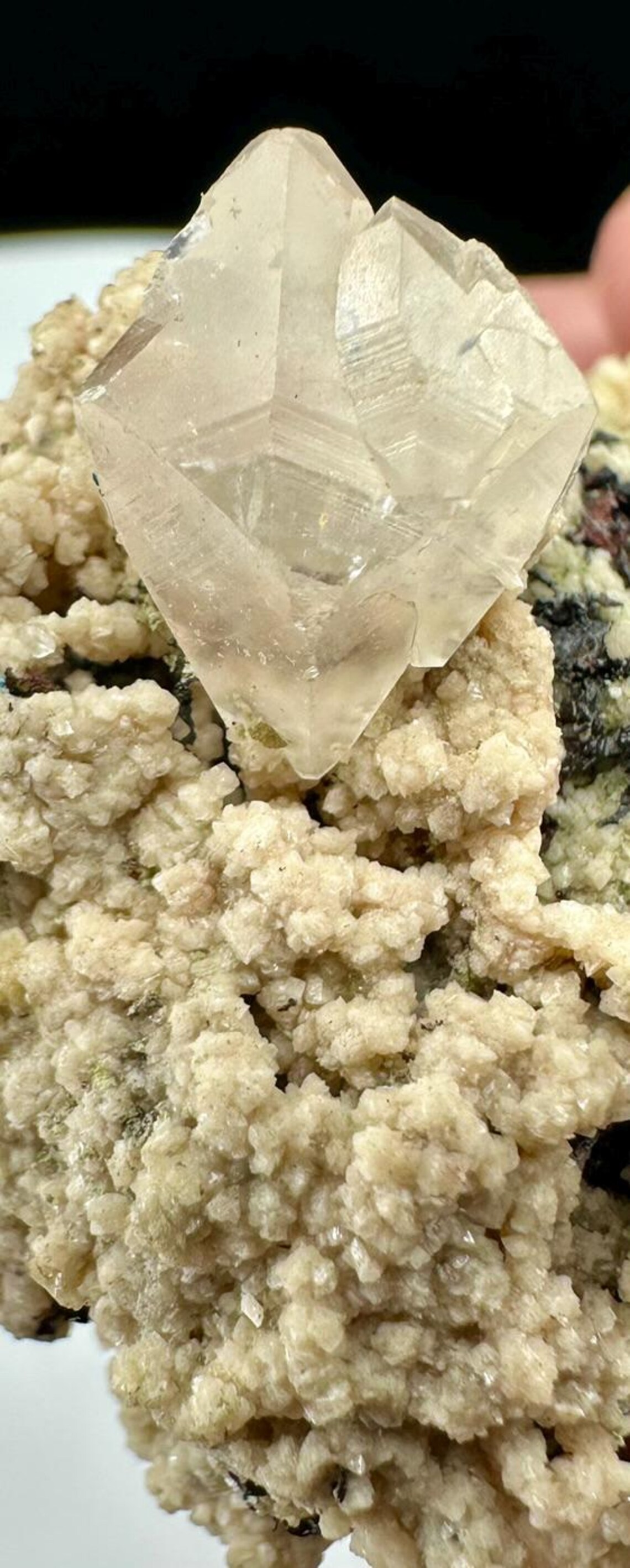 Tenorite Coated Copper W/calcite, Stilbite, Lake Superior Copper ...