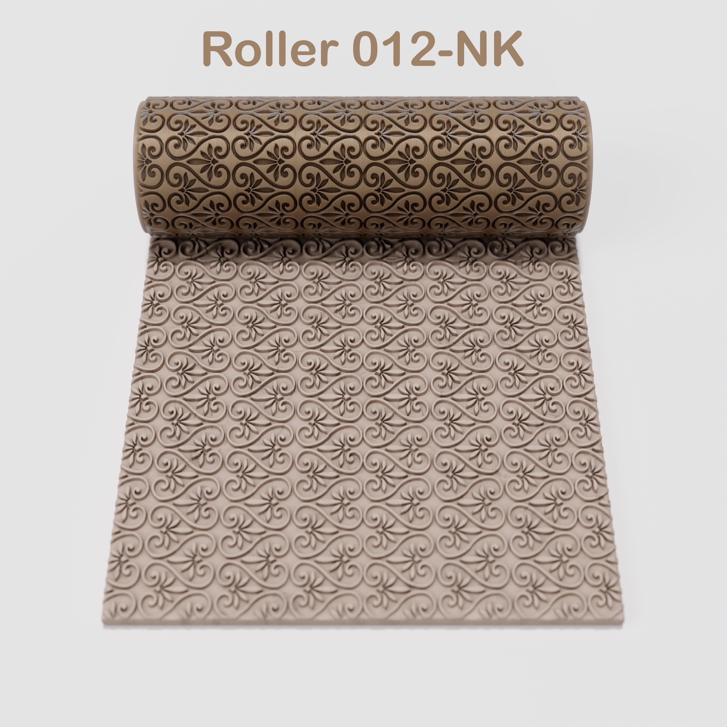 4 Seamless Texture Rollers STL File for Polymer Clay, Geometric ...