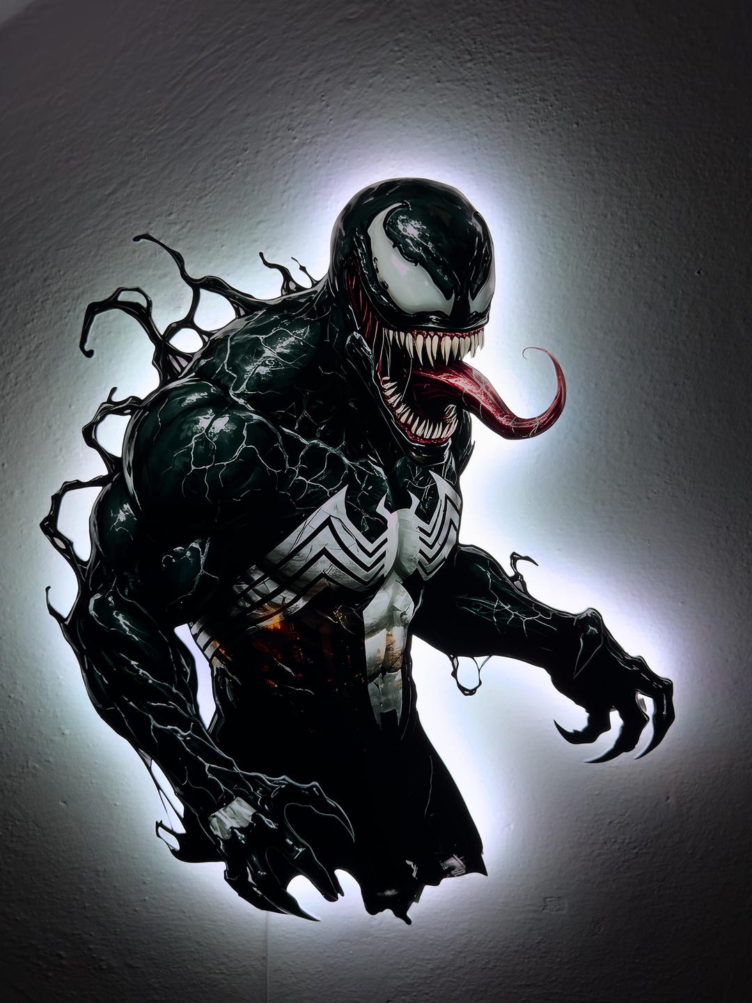 Venom Wall Decor LED Light /logo/merch/fan/gift/night Lamp - Etsy