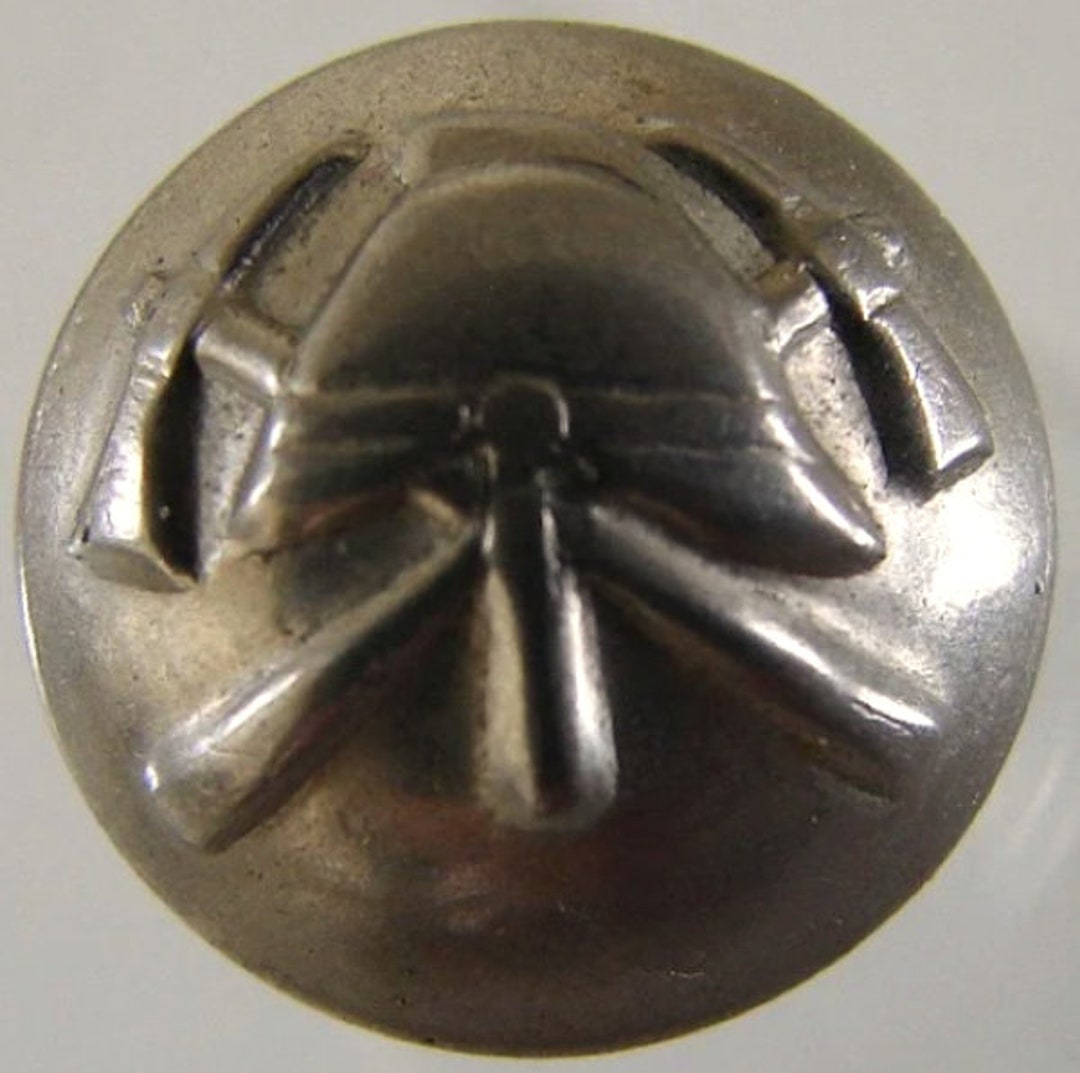 ISRAELI FIREFIGHTER BUTTON 1960s Israeli Firefighter Officer Parade ...