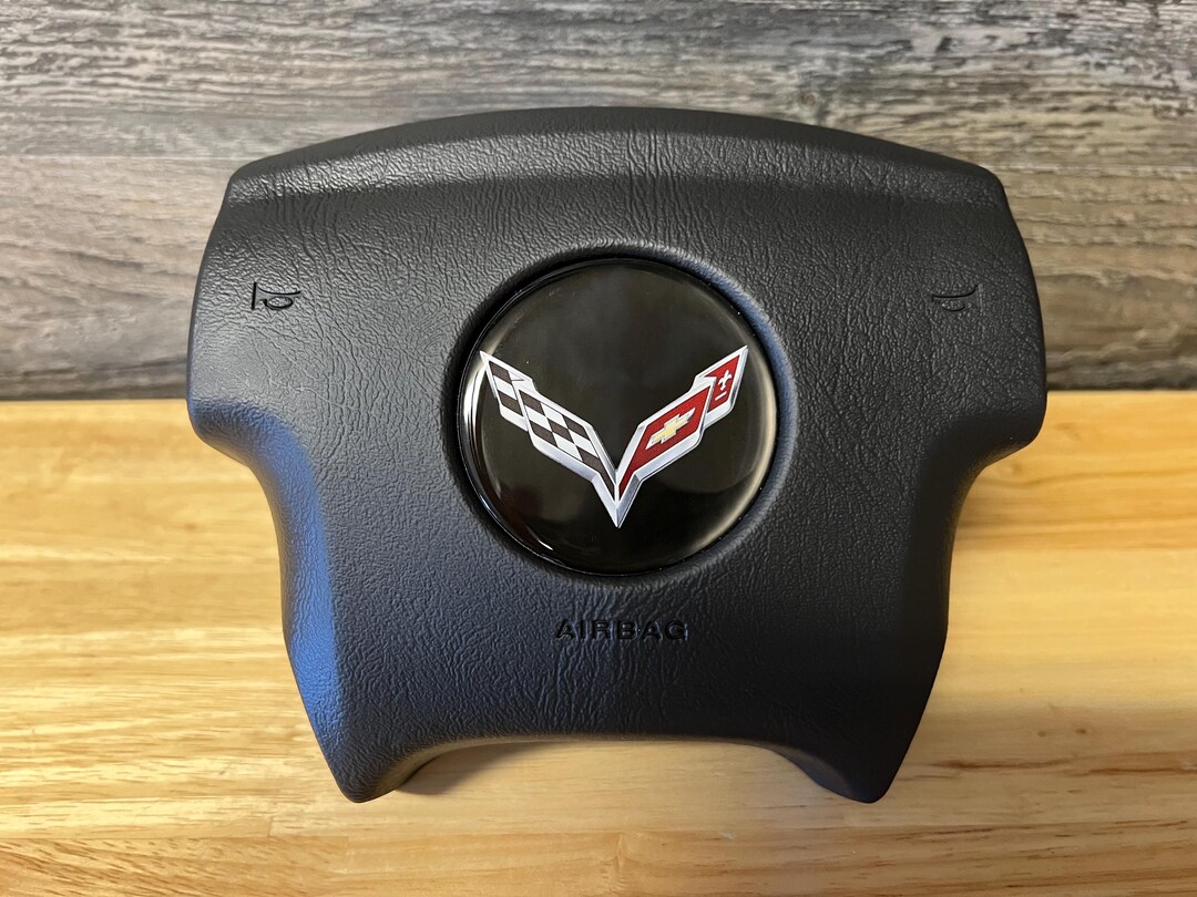Silverado /TBSS Steering Wheel Emblem Logo -- Vette Flag - Etsy