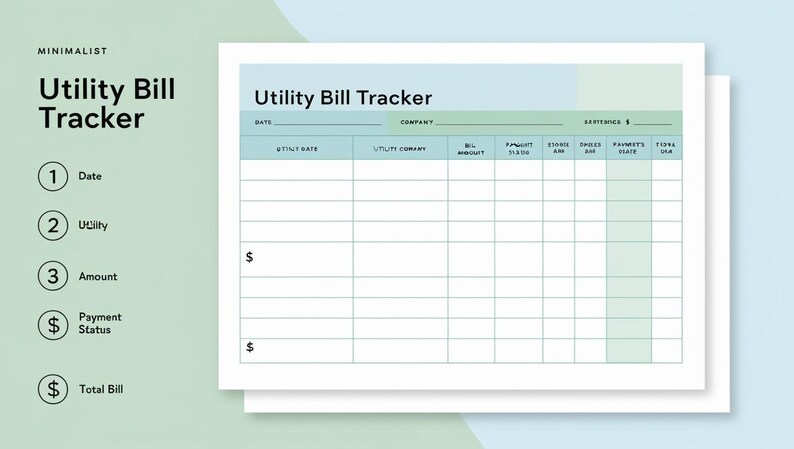 Bills Tracker Printable | Pink Monthly Utility & Budget Planner A4 ...