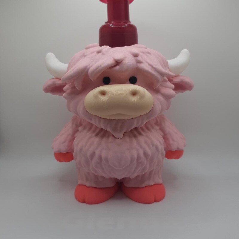 Highland Cow 3d Soap Dispenser - Etsy