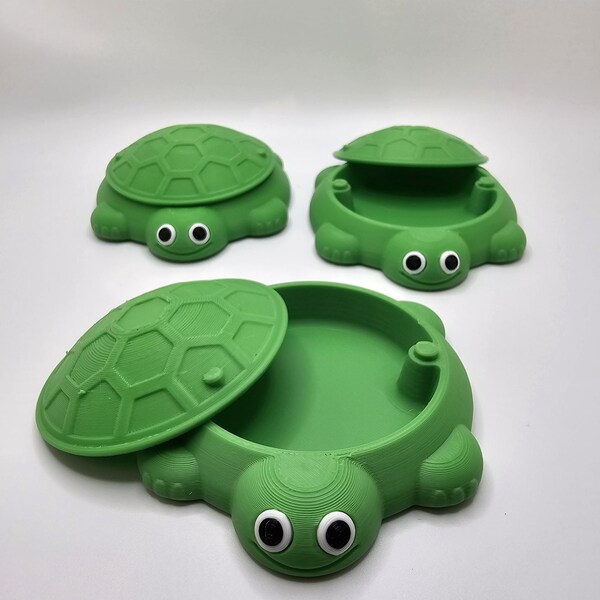 Turtle Trinket Box - Etsy