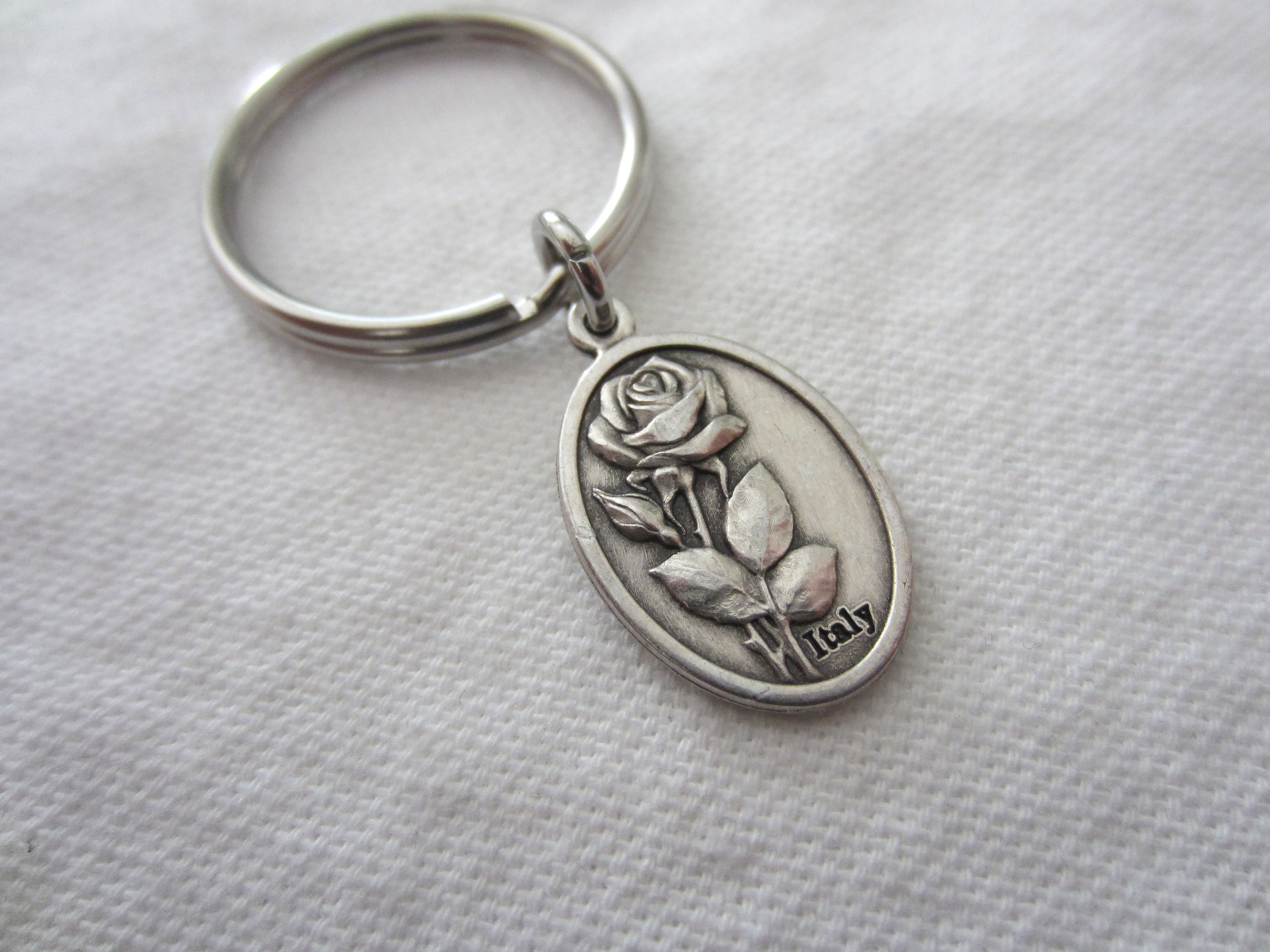 St Rita Medal Keychain Patron Impossible Cases Parents Widows | Etsy